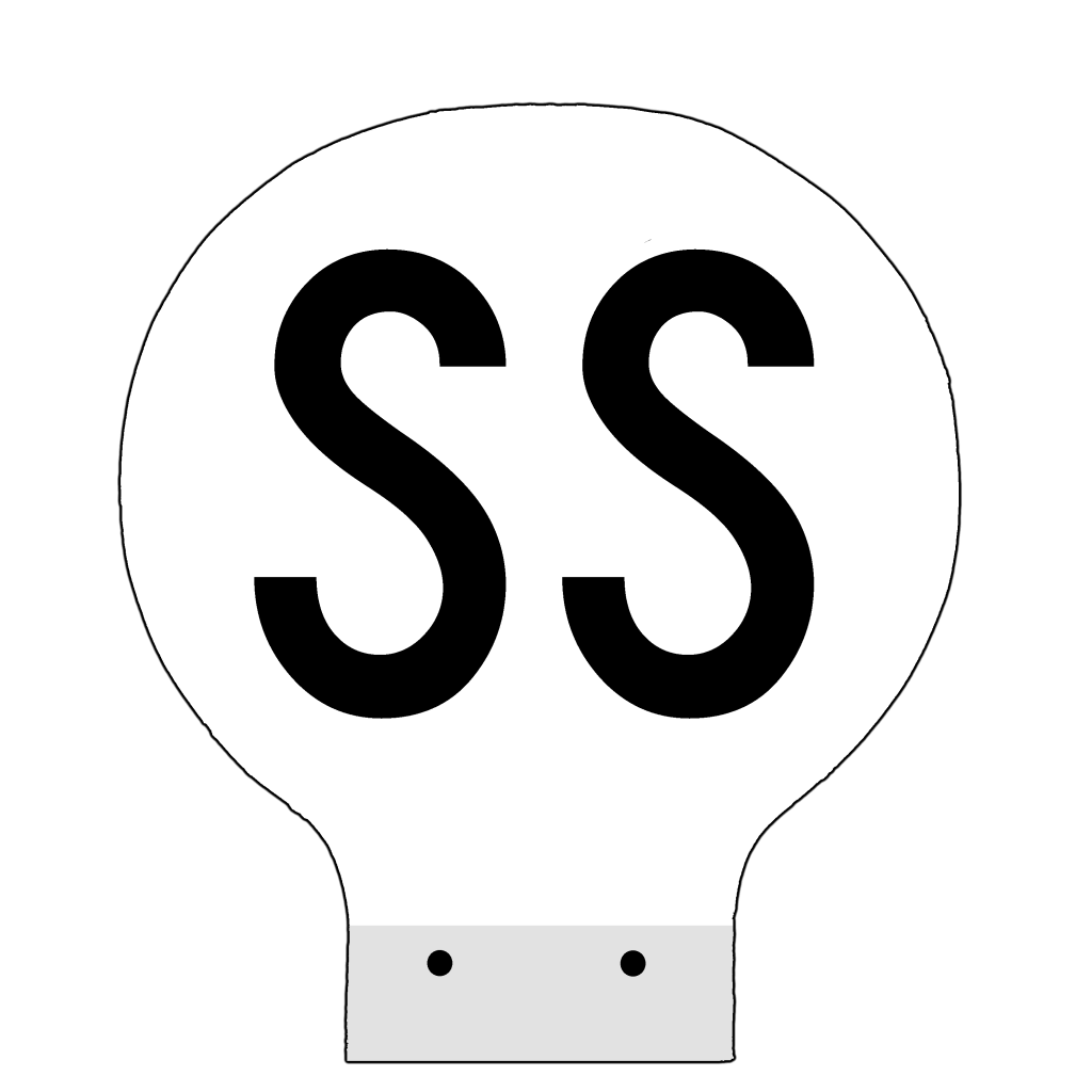 Official Southern Railway Sign List - Asheville District Reproduction Signs