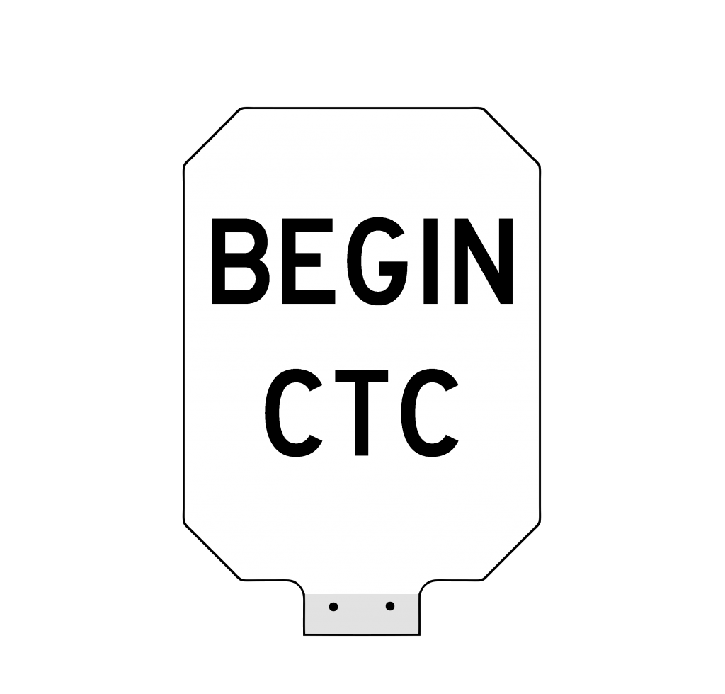 Official Southern Railway Sign List - Asheville District Reproduction Signs