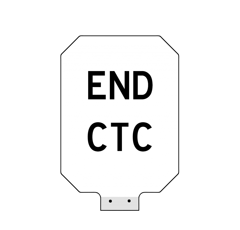 Official Southern Railway Sign List - Asheville District Reproduction Signs