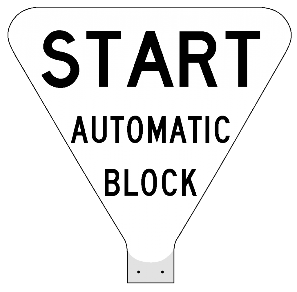 Official Southern Railway Sign List - Asheville District Reproduction Signs