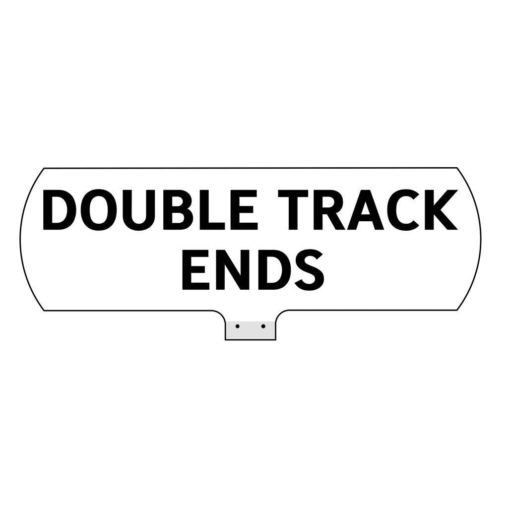 Official Southern Railway Sign List - Asheville District Reproduction Signs